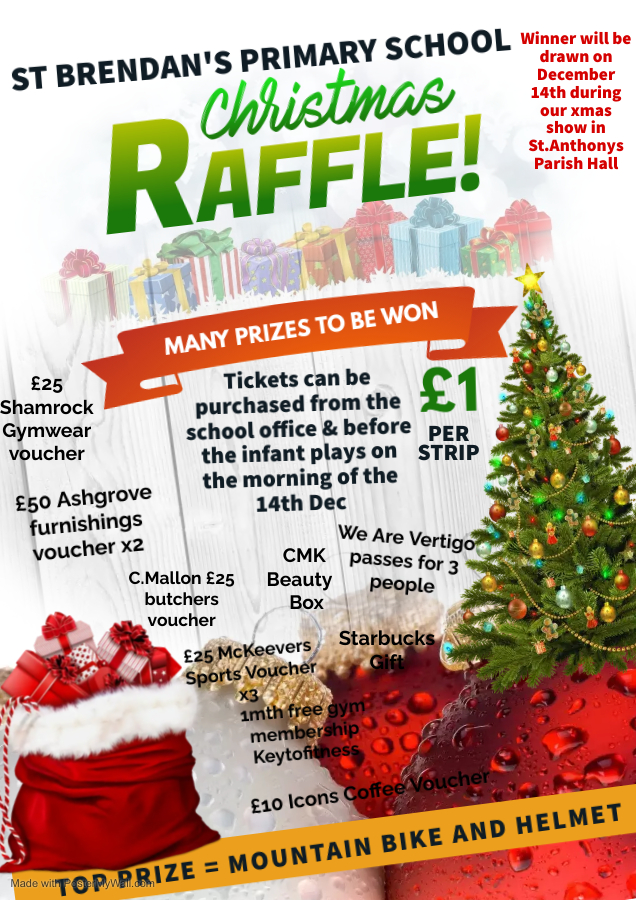 CHRISTMAS RAFFLE 2023